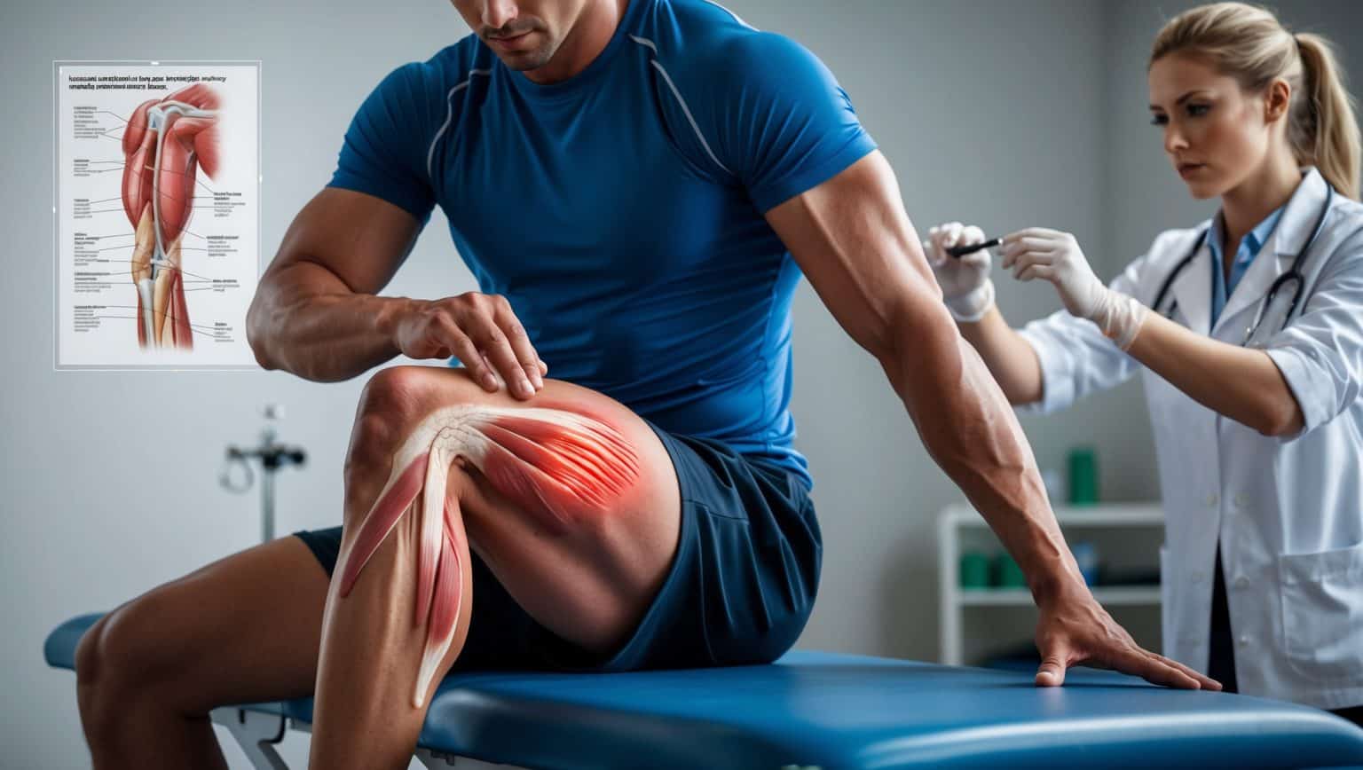 Muskelzerrung im Oberschenkel: Ursachen, Symptome und effektive ...